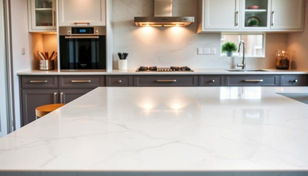 Cashmere White Granite Worktops | Expert Installation in London