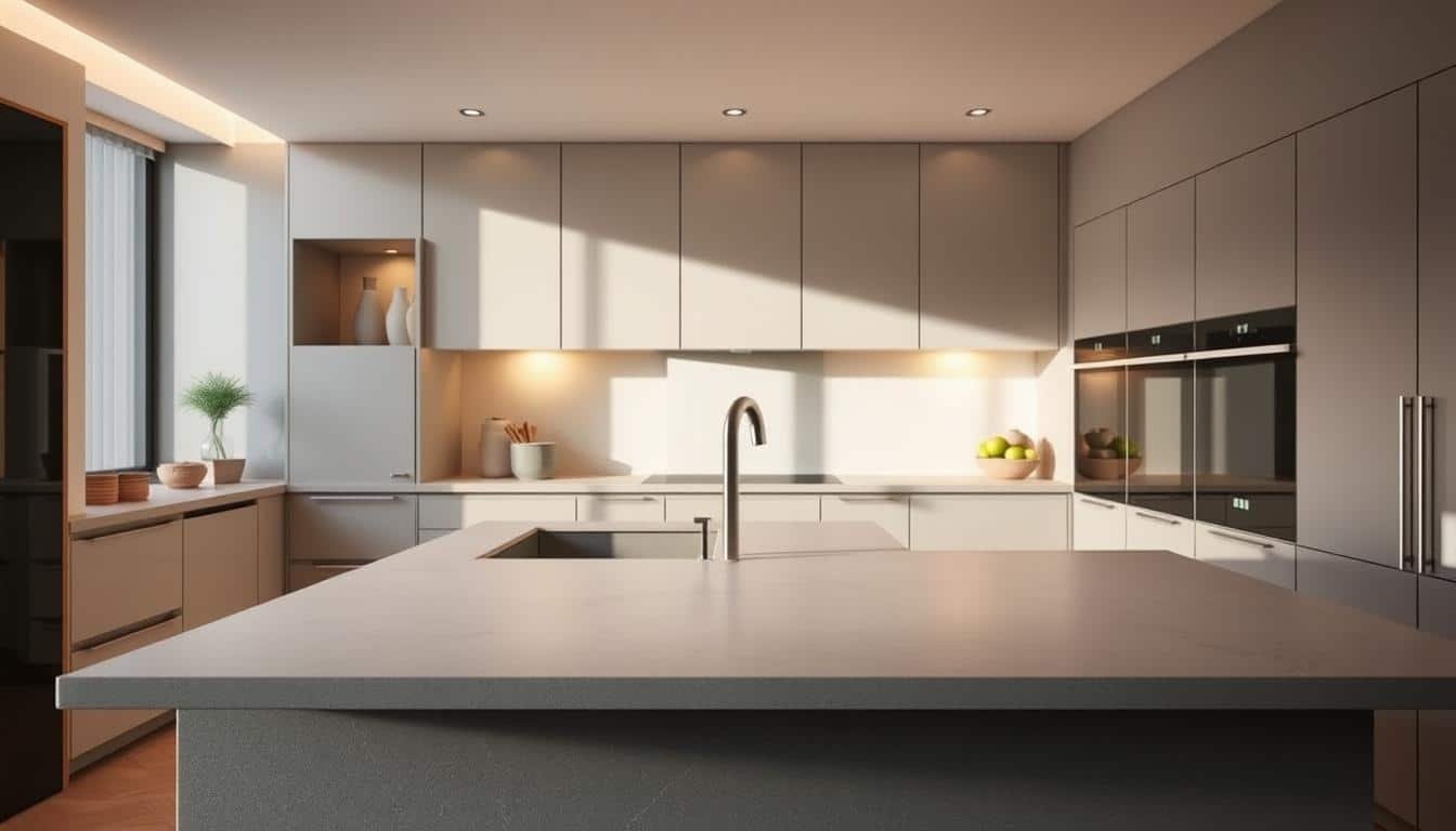 Dekton Trilium Worktops London | info@stoneproworktops.co.uk