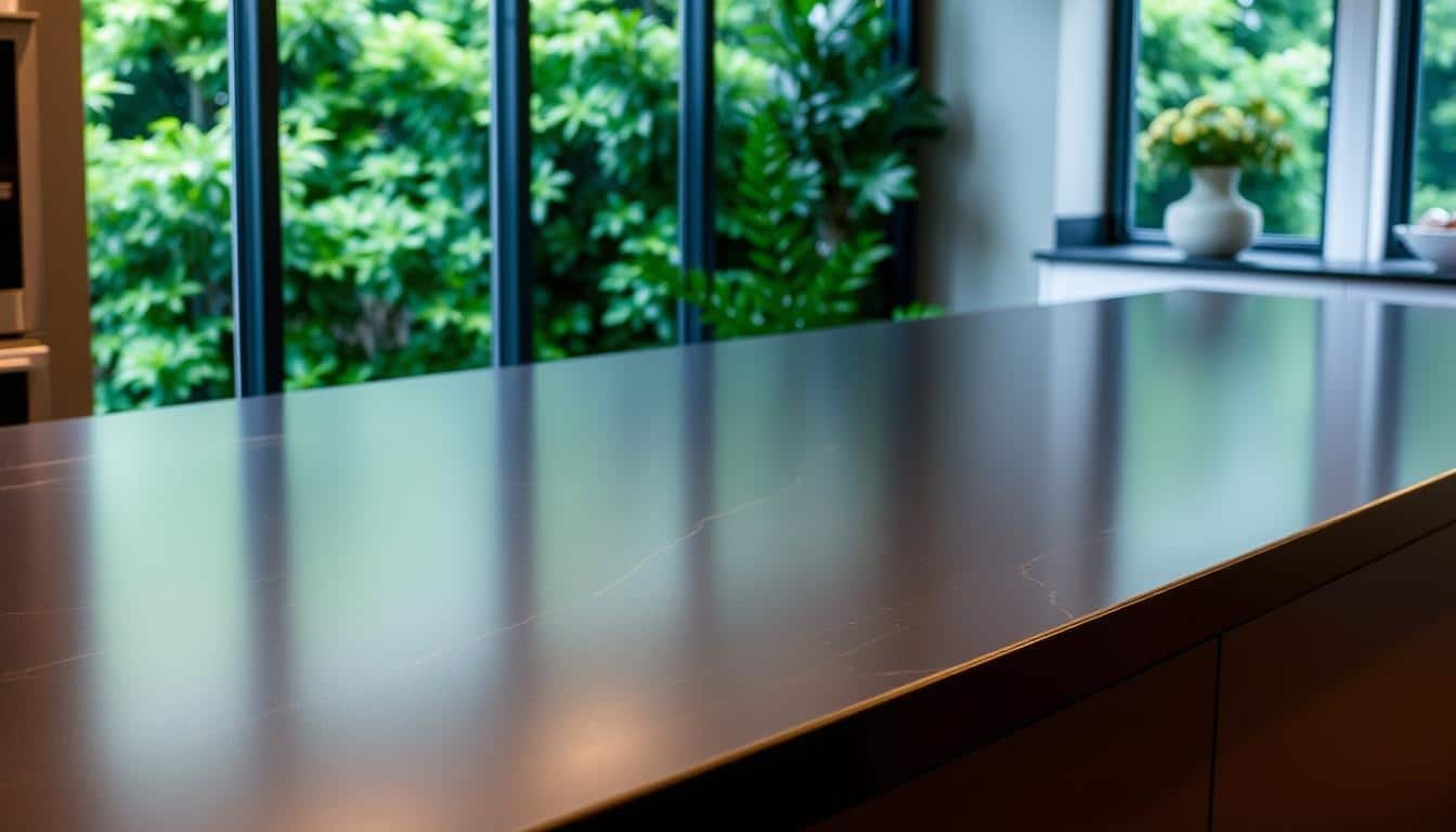 Silestone Charcoal Soapstone Worktops | StonePro Worktops London